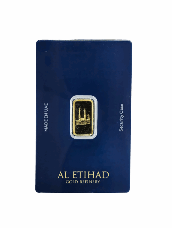 Al Etihad - Mecca 2.5 Grams Gold Bar 999.9