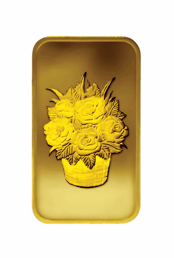Al Etihad - Flower Basket 5 Grams Gold Bar 999.9